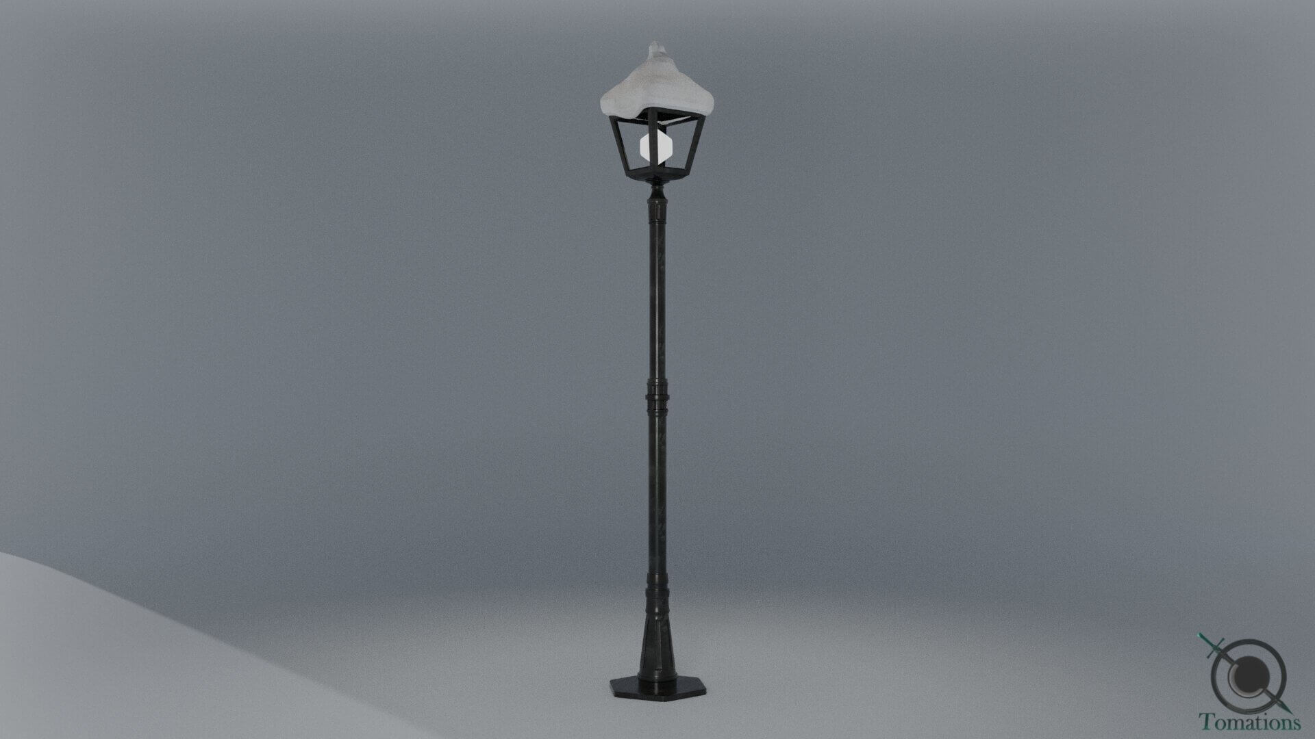 Lamp Post - Free 3D Model by Tomations