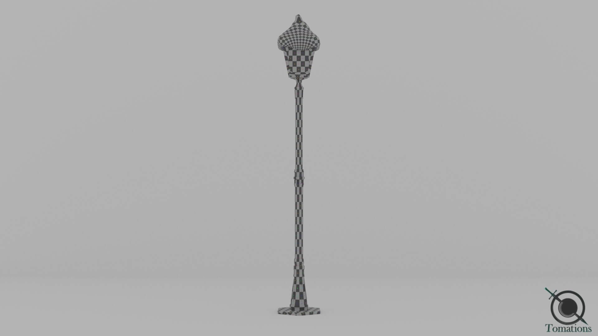 Lamp Post - Free 3D Model by Tomations