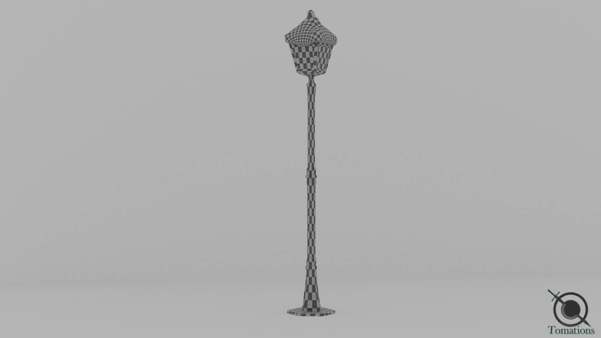 Lamp Post - Free 3D Model by Tomations