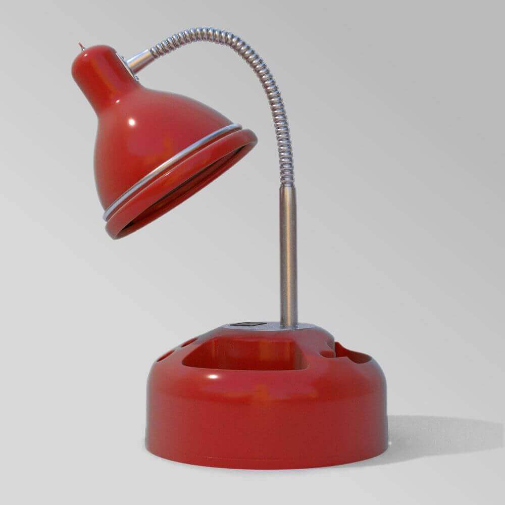 Red Lamp - 3D Model by Tomations