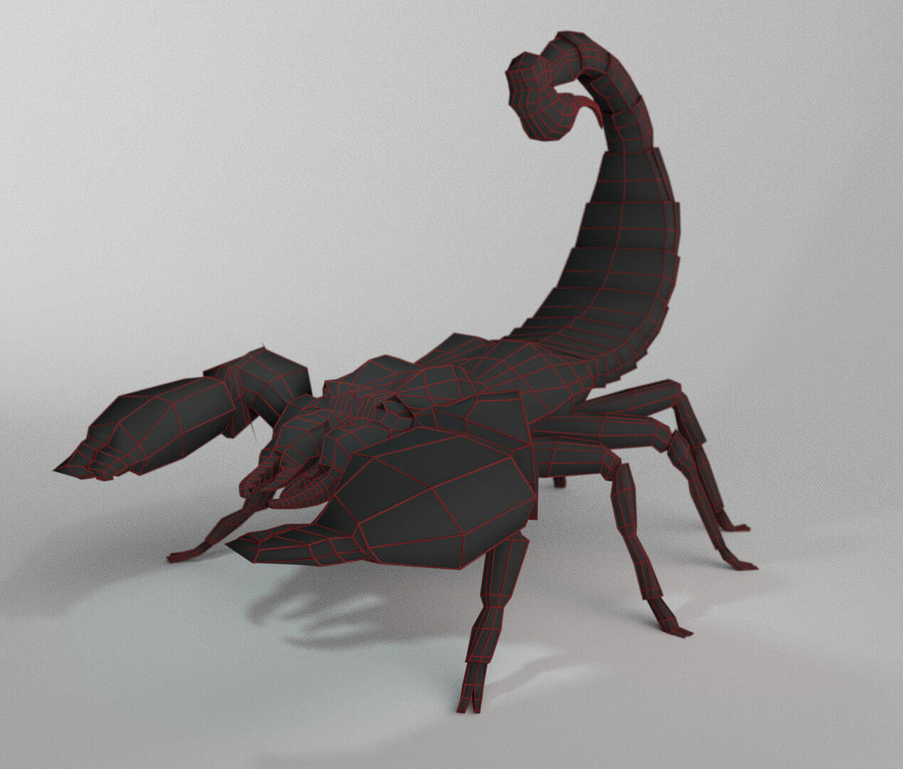 Scorpion - 3D Model by Tomations