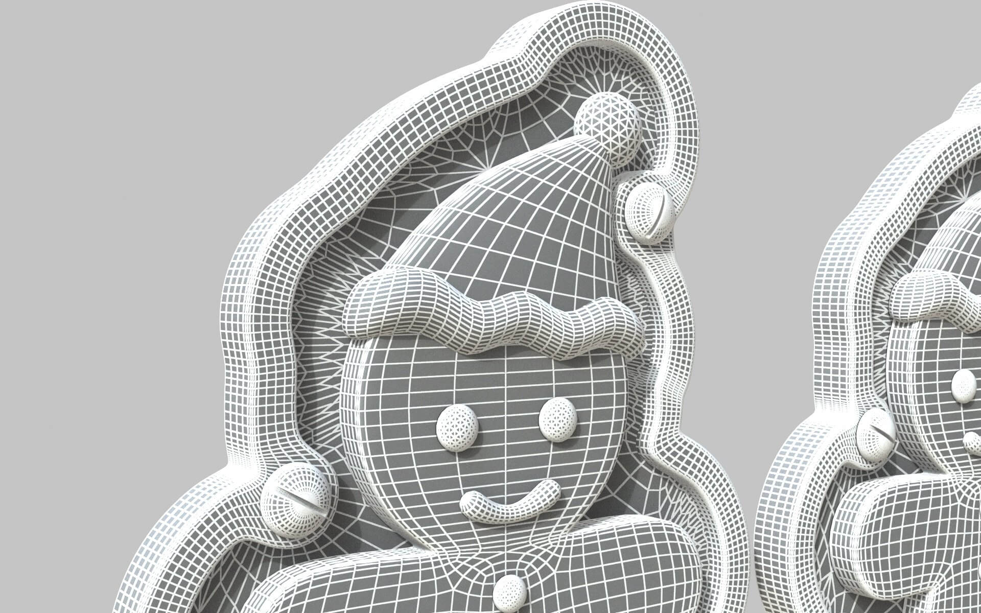 Gingerbread Man - 3D Model by tomoplace