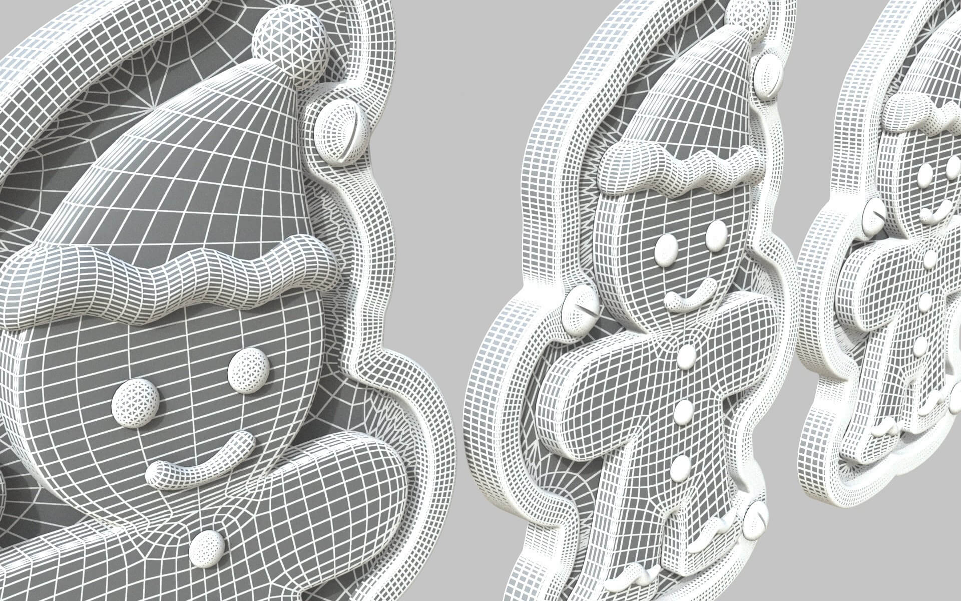 Gingerbread Man - 3D Model by tomoplace