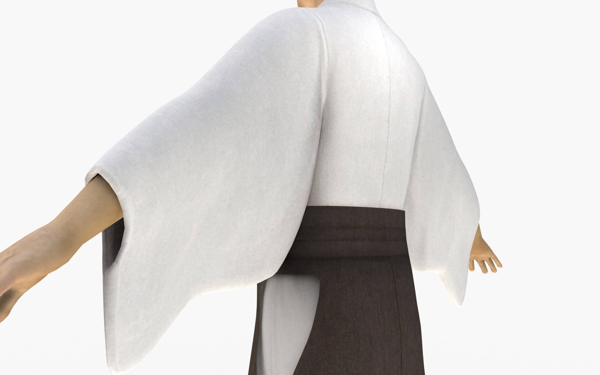 Ancient Japanese Civilian Man - 3D Model by tomoplace