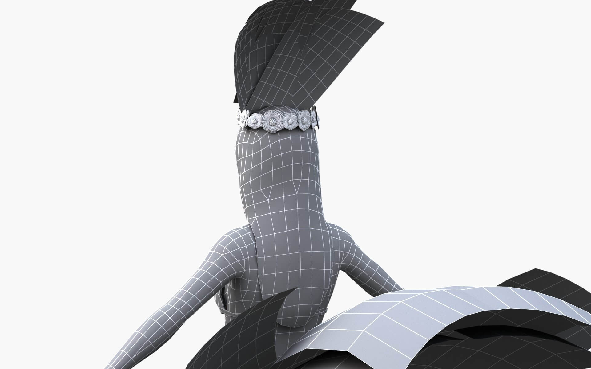 Brazilian Girl Samba Dancer - 3D Model by tomoplace