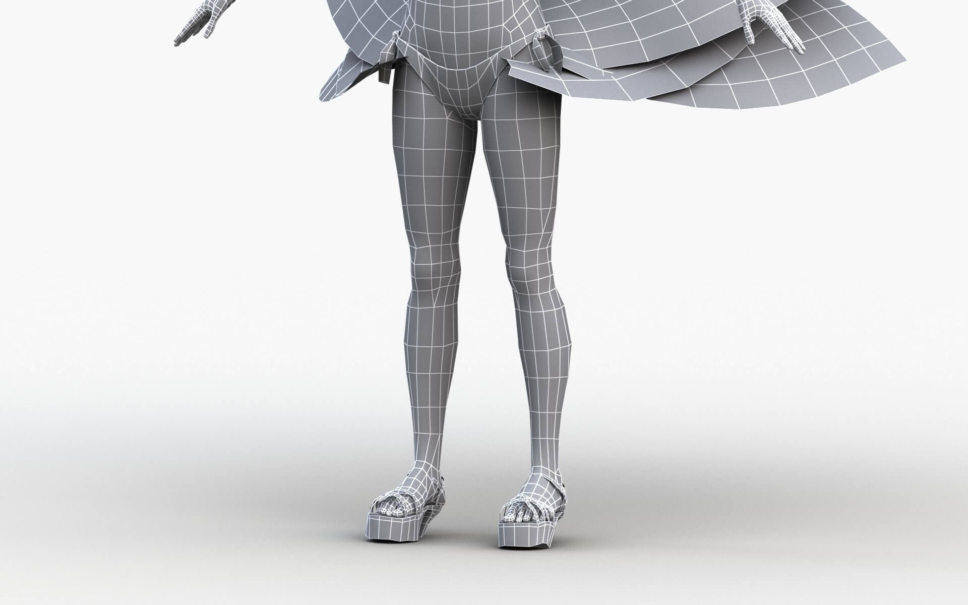 Brazilian Girl Samba Dancer - 3D Model by tomoplace