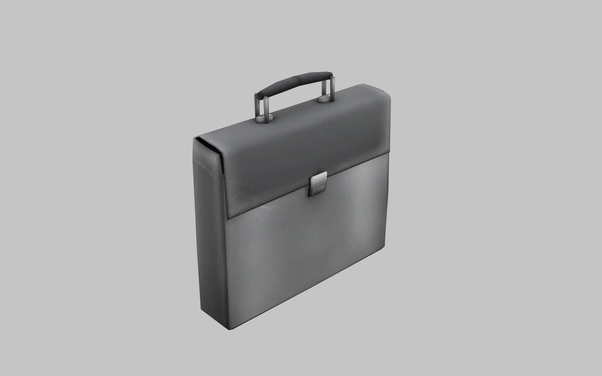 Briefcase 0001 - 3D Model by tomoplace