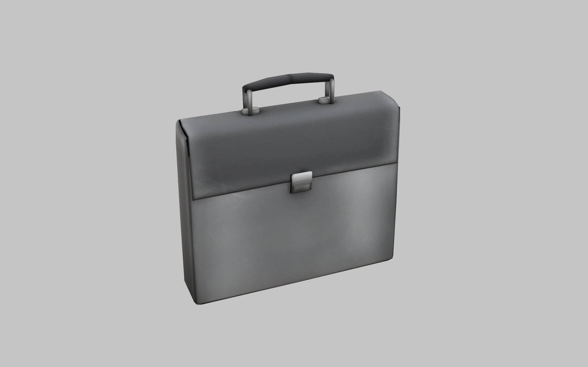 Briefcase 0001 - 3D Model by tomoplace
