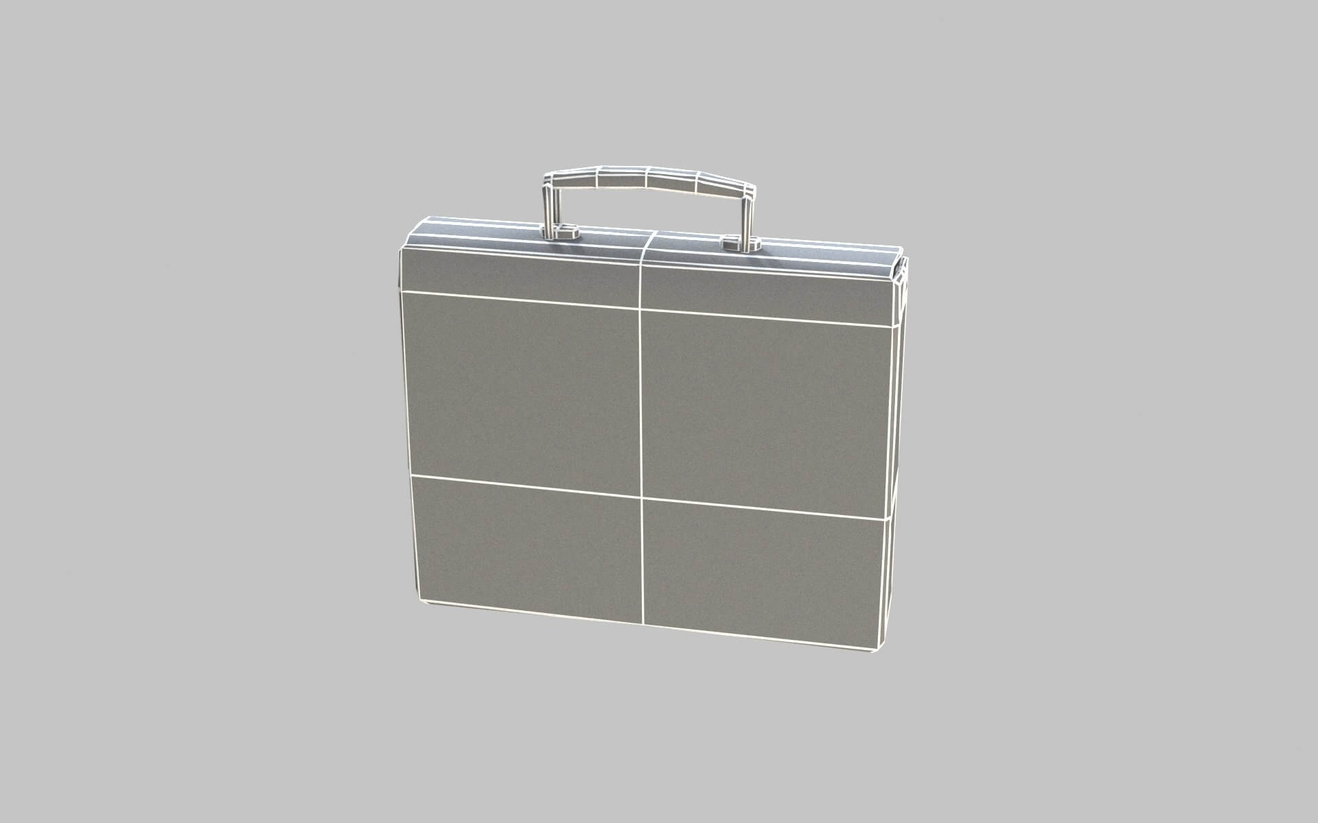 Briefcase 0001 - 3D Model by tomoplace