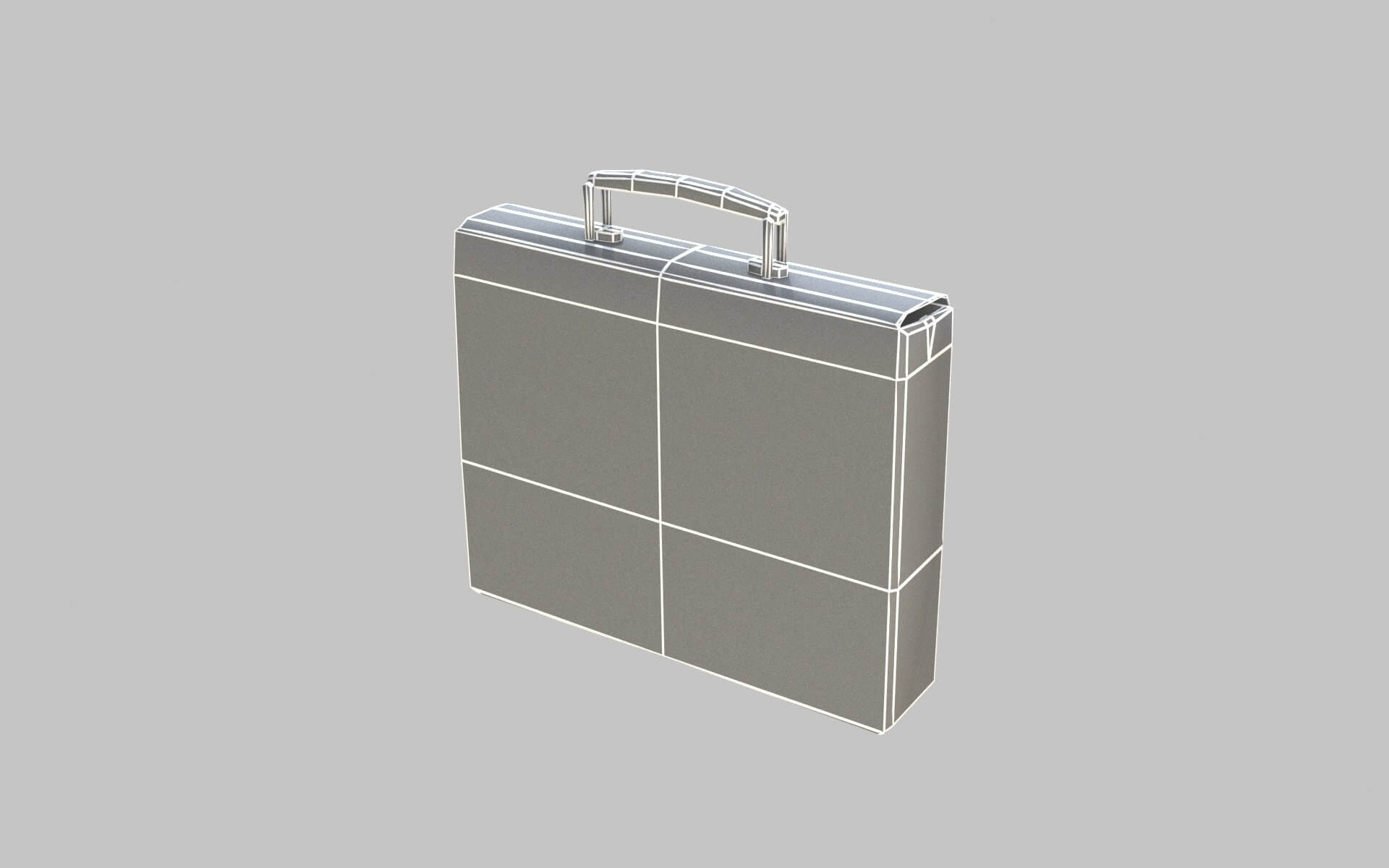 Briefcase 0001 - 3D Model by tomoplace
