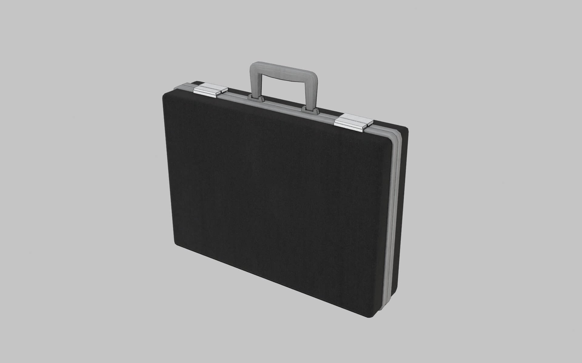 Briefcase 0002 - 3D Model by tomoplace