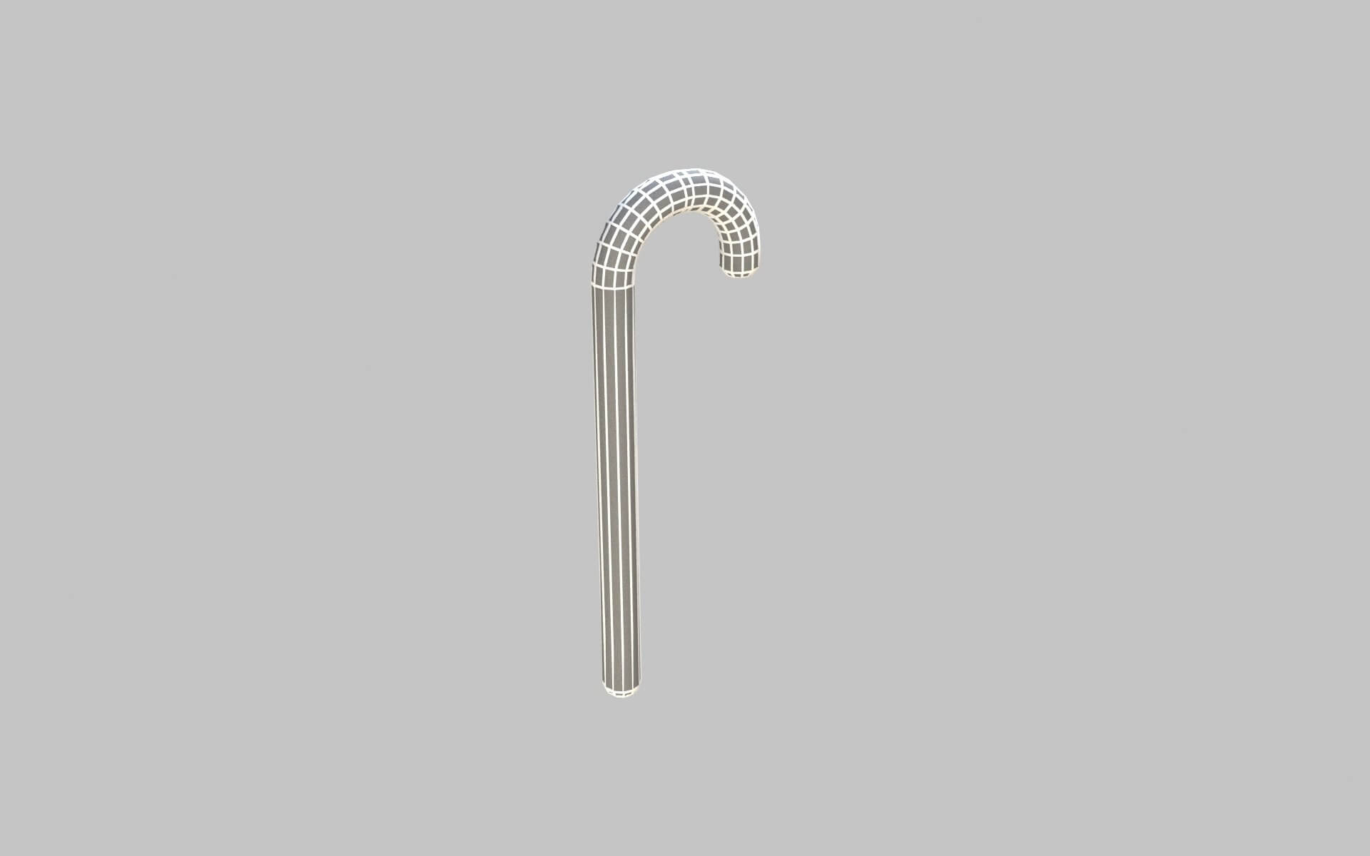 Candy Cane - 3D Model by tomoplace