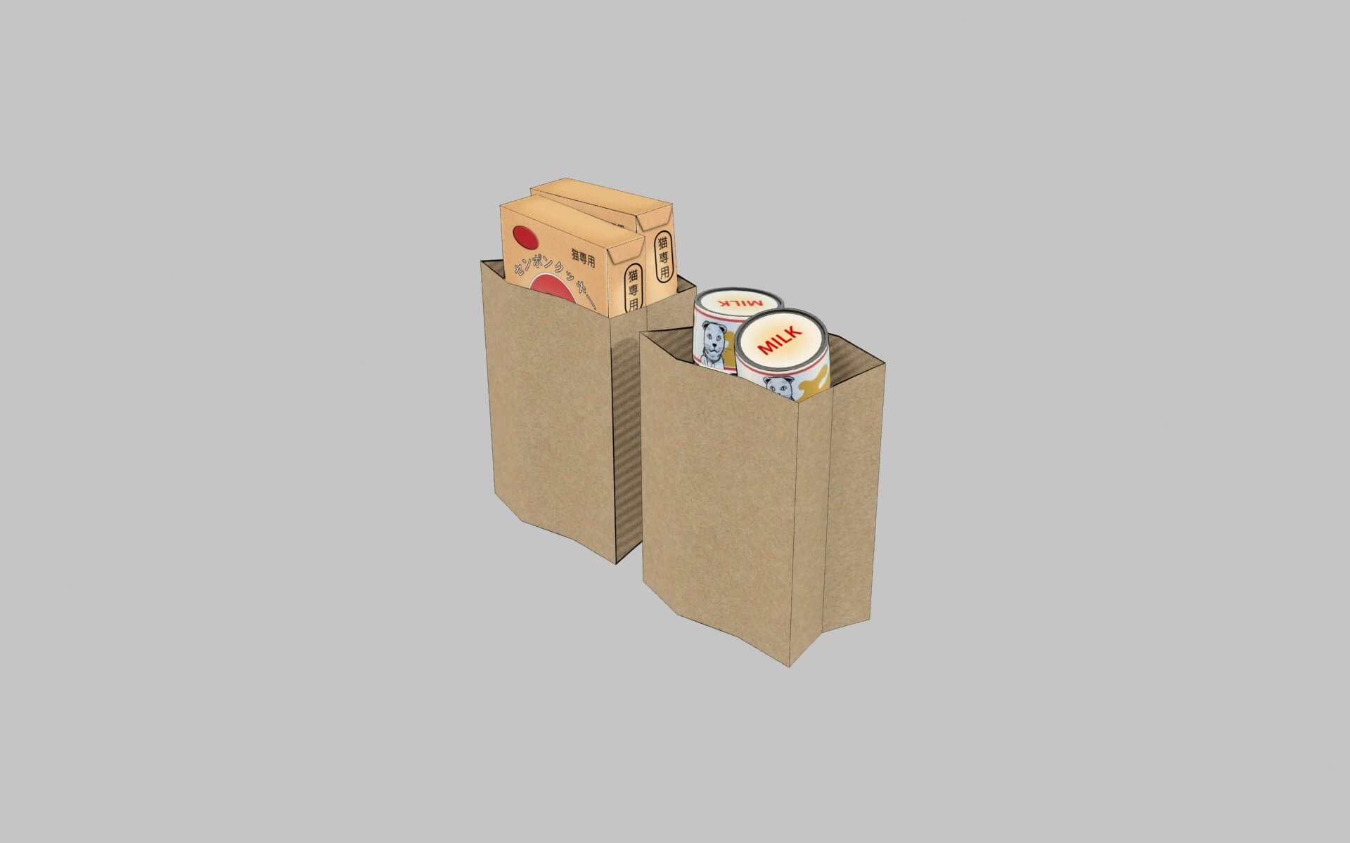 Pet Food - 3D Model by tomoplace