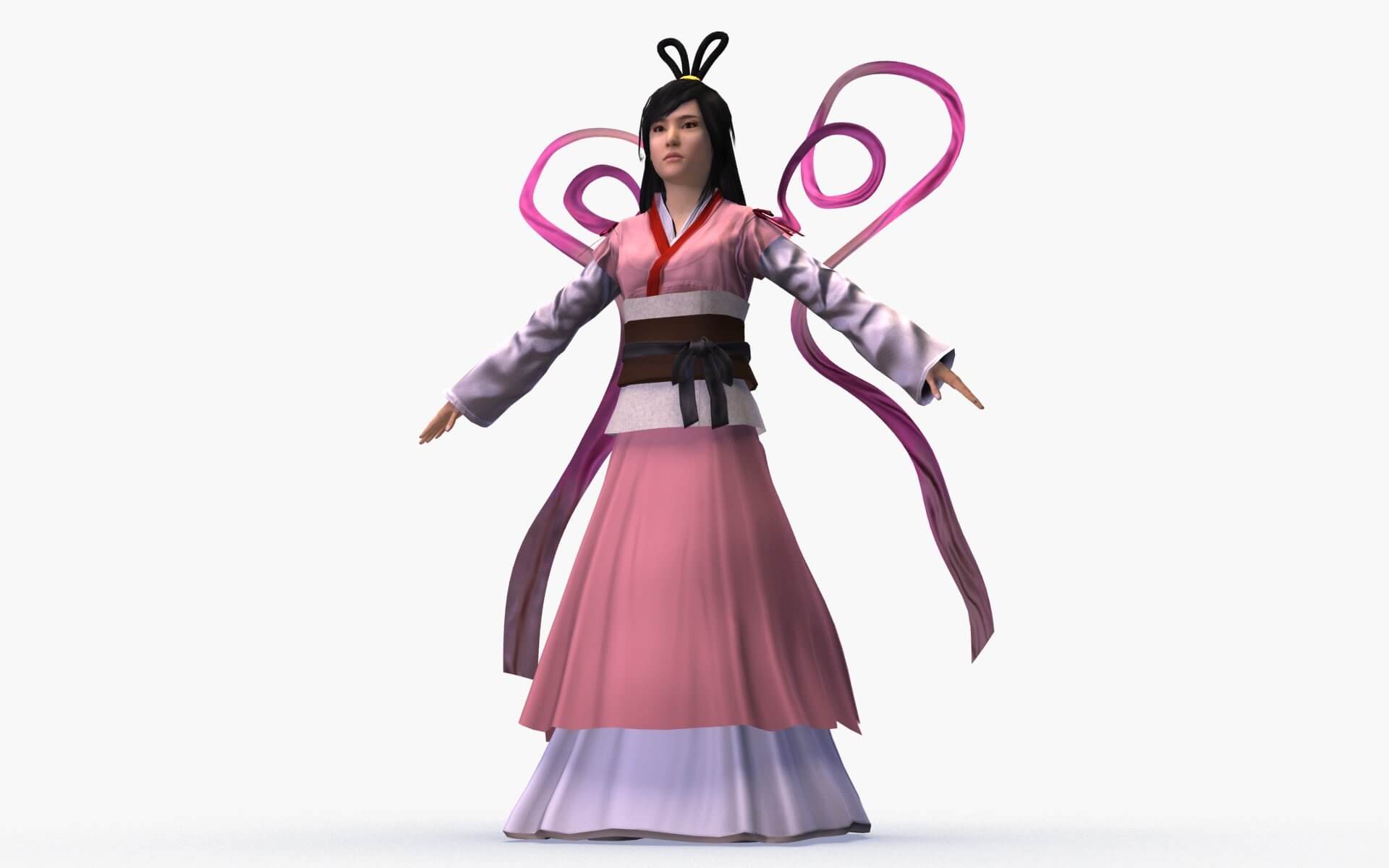 Chang'e Goddess of The Moon - 3D Model by tomoplace