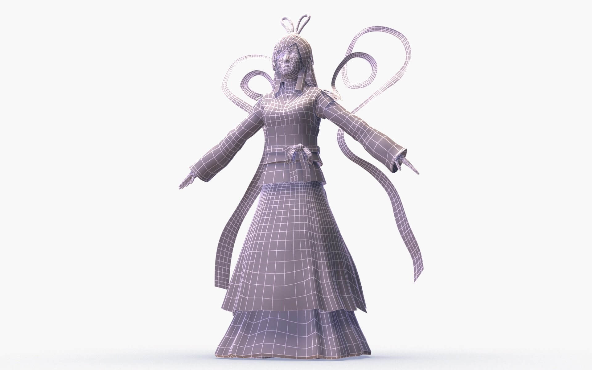 Chang'e Goddess of The Moon - 3D Model by tomoplace