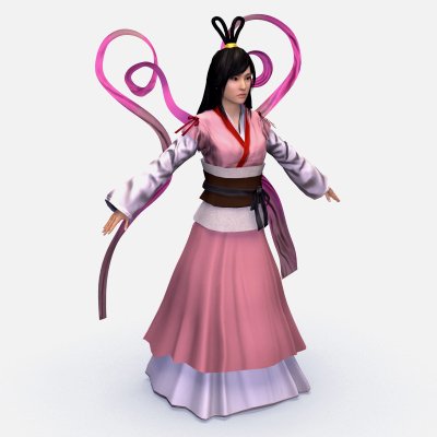 Chang'e Goddess of The Moon - 3D Model by tomoplace