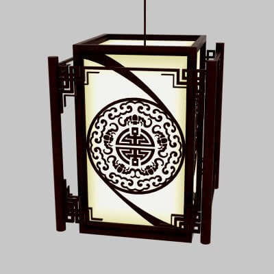 Chinese Lantern - 3D Model by tomoplace