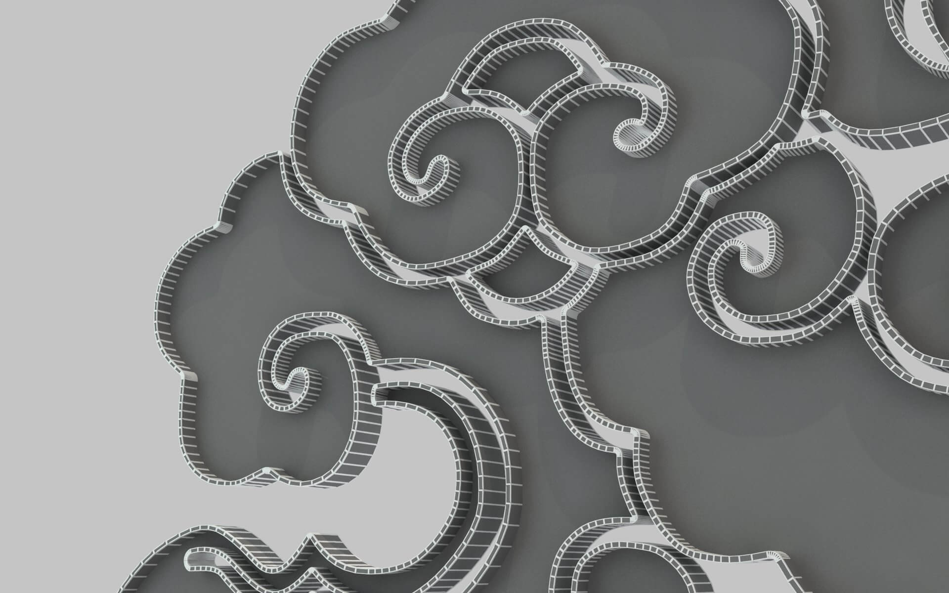 Chinese New Year Lucky Cloud - 3D Model by tomoplace