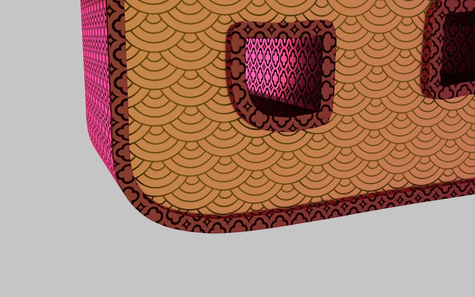 Chinese New Year Lucky Fu - 3D Model by tomoplace