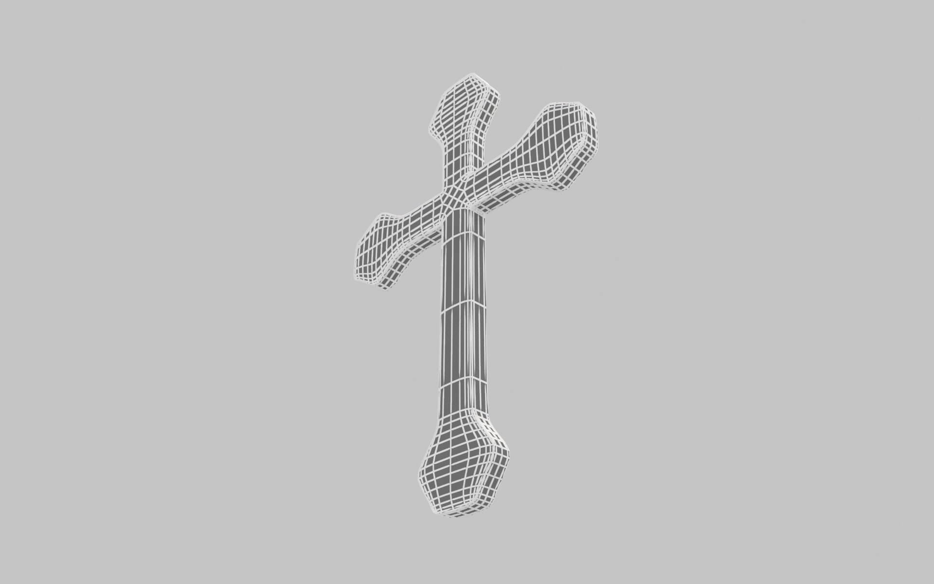 Christian Cross - 3D Model by tomoplace