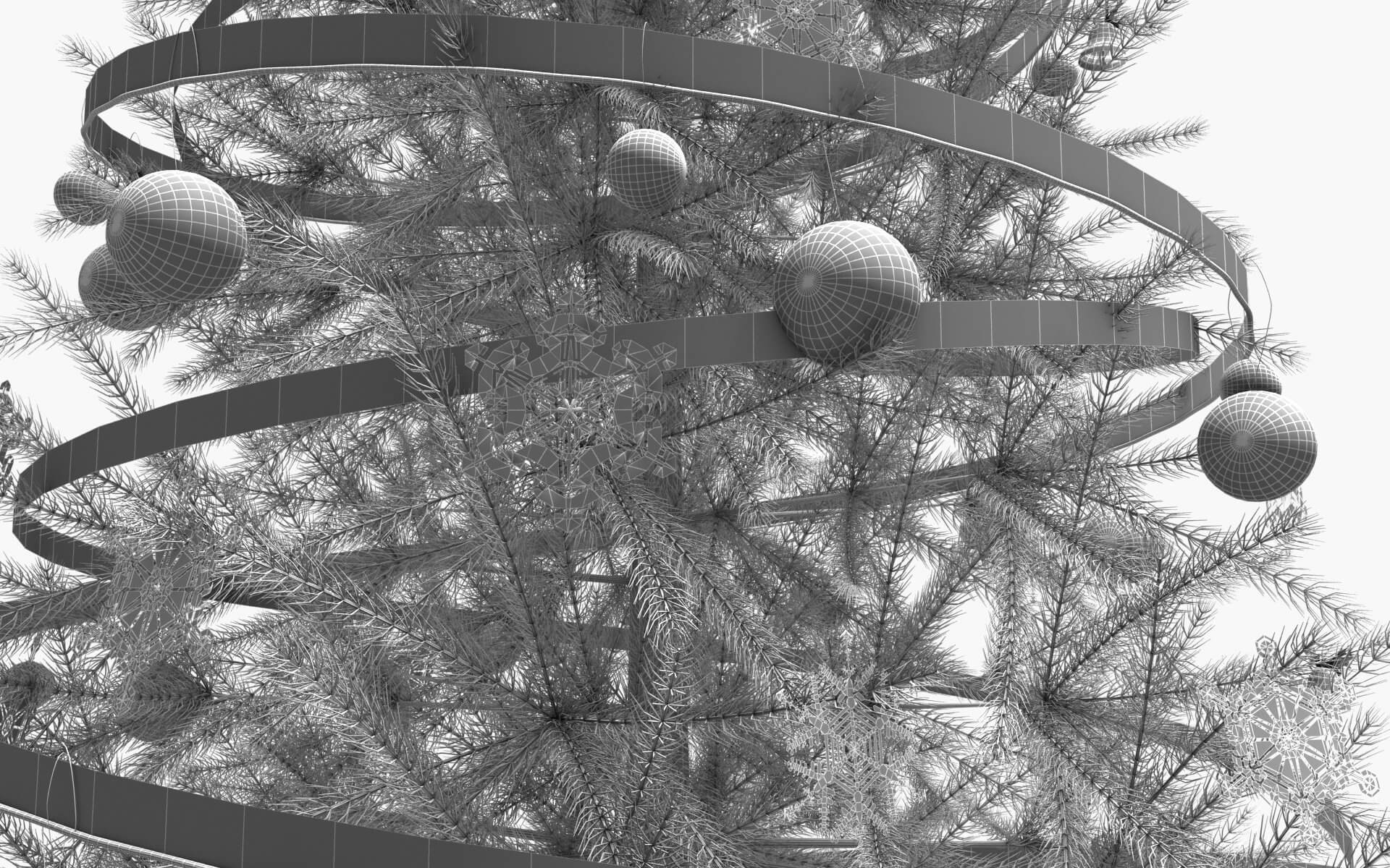 Christmas Tree - 3D Model by tomoplace