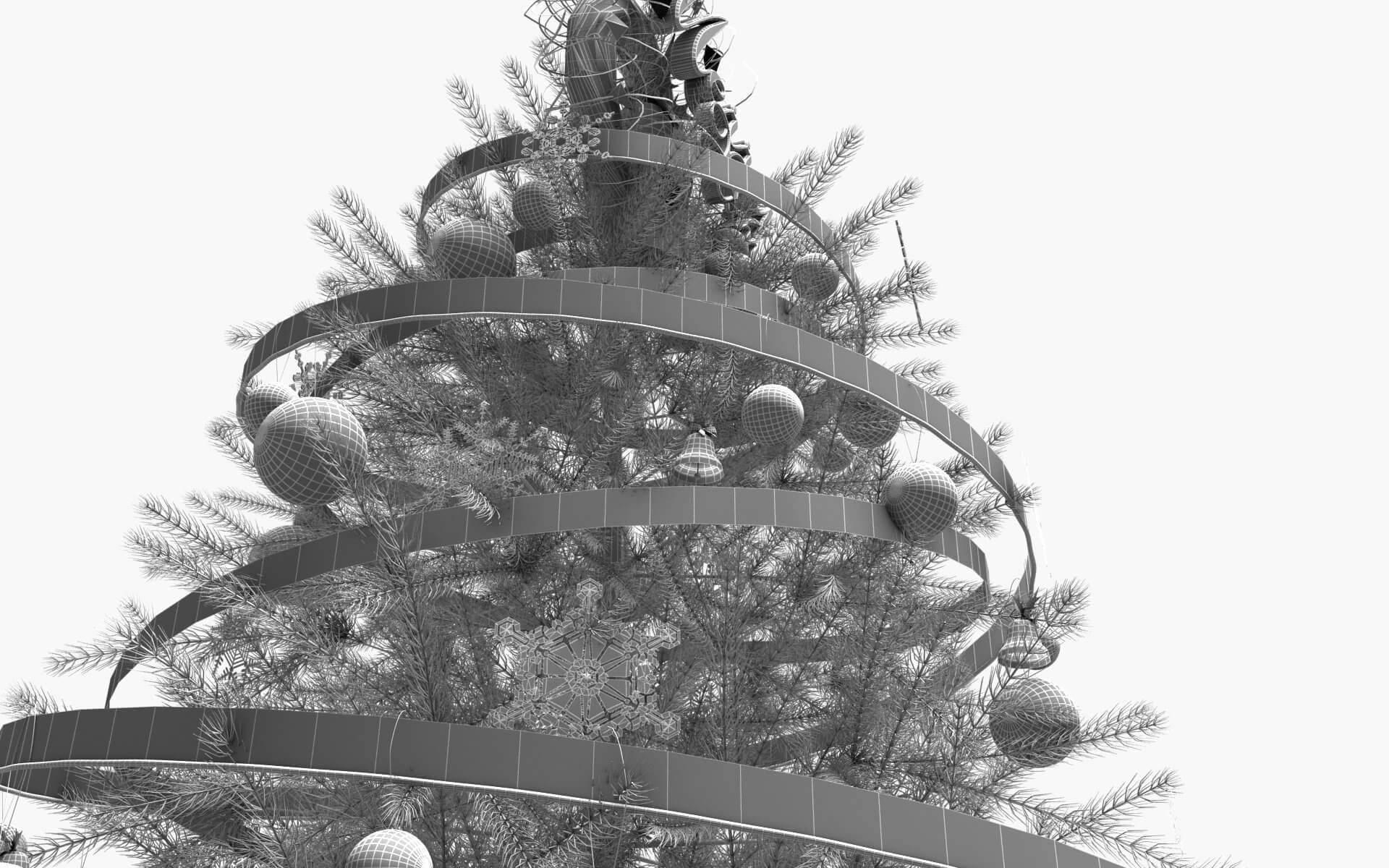 Christmas Tree - 3D Model by tomoplace