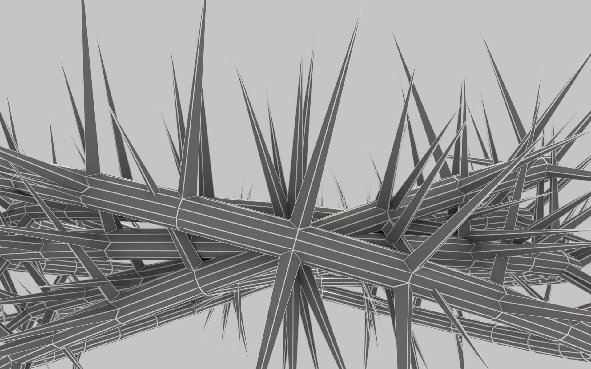 Crown of Thorns - 3D Model by tomoplace