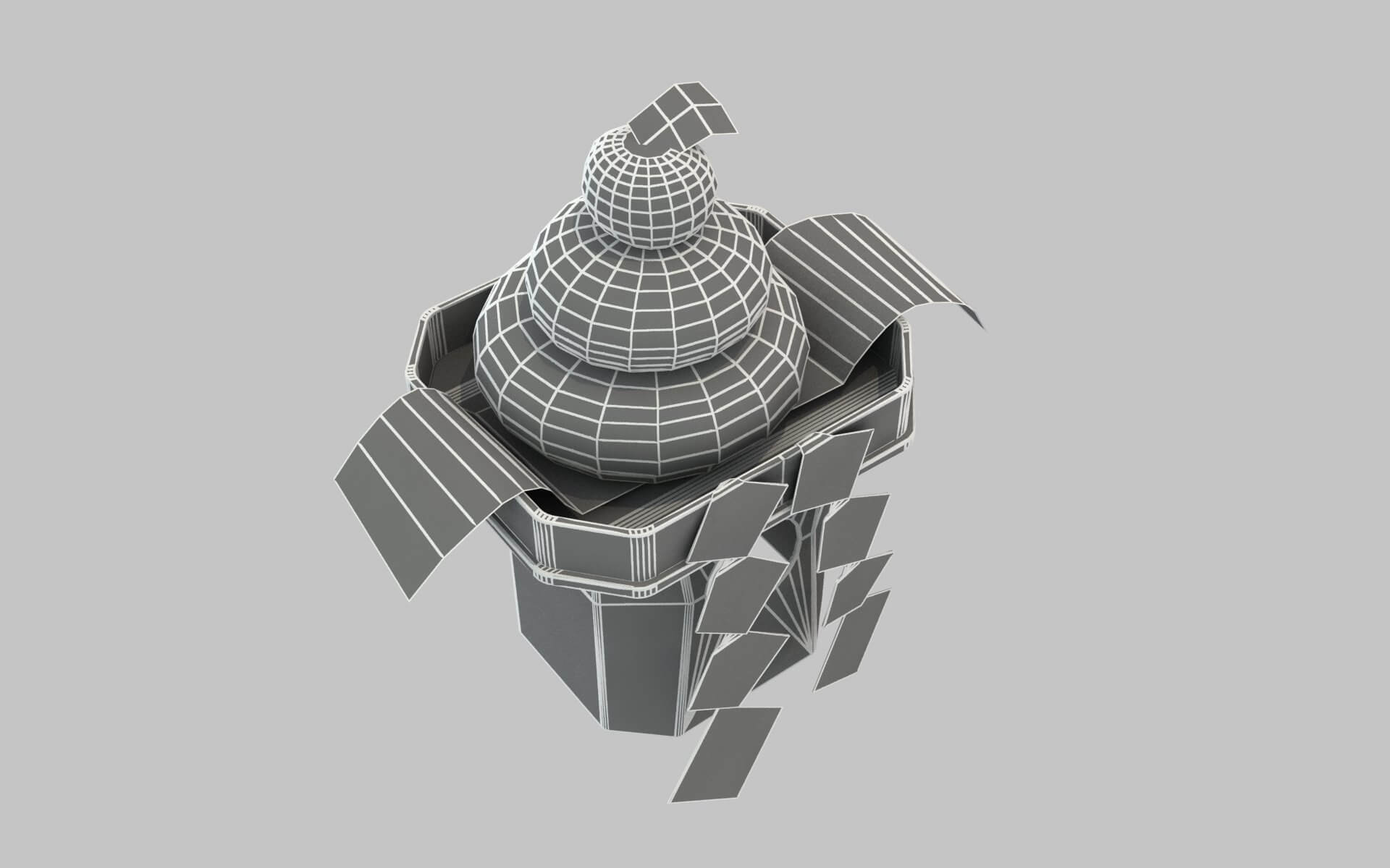 Decorate Kagami Mochi - Free 3D Model by tomoplace