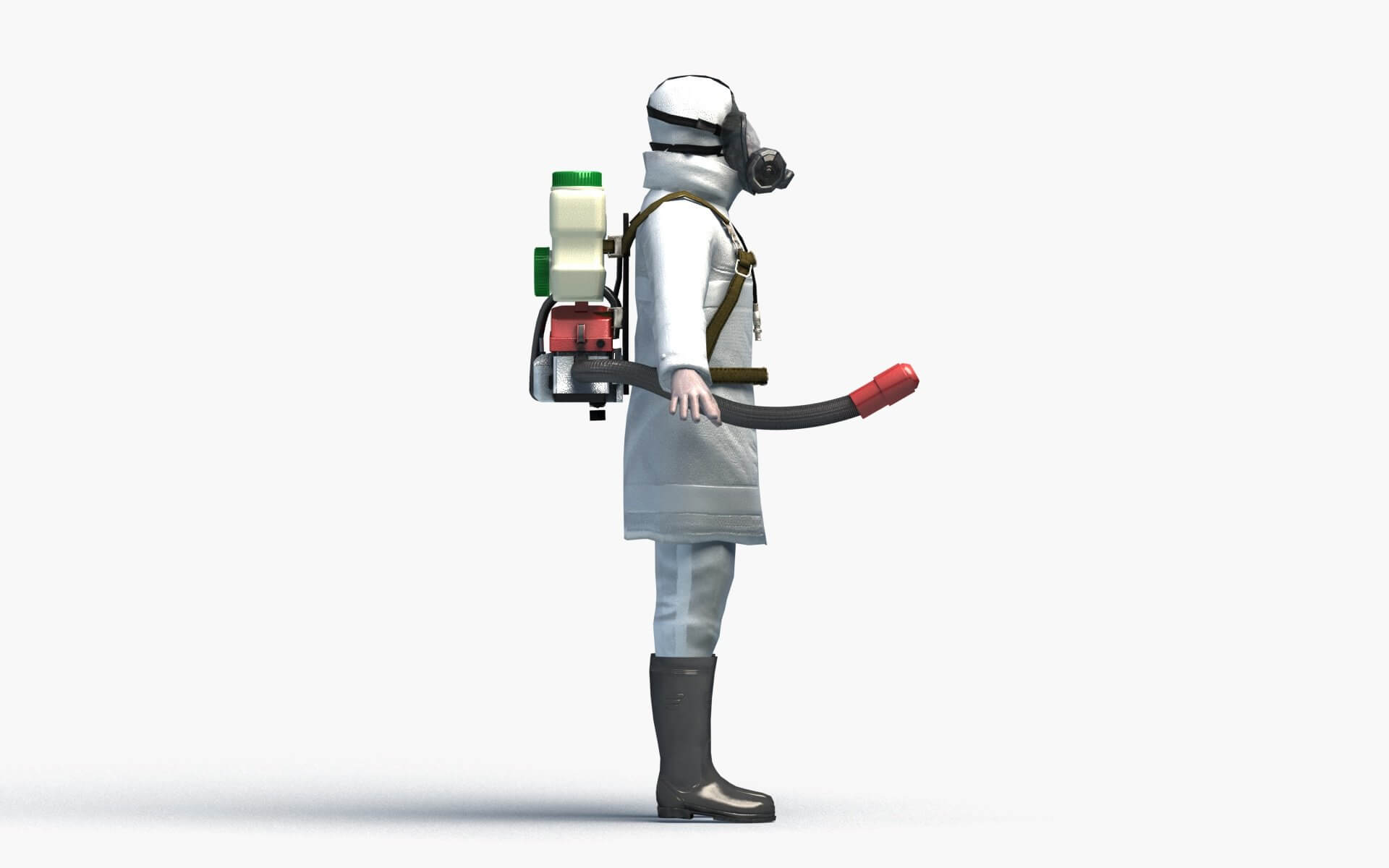 Disinfector Man 0002 - 3D Model by tomoplace