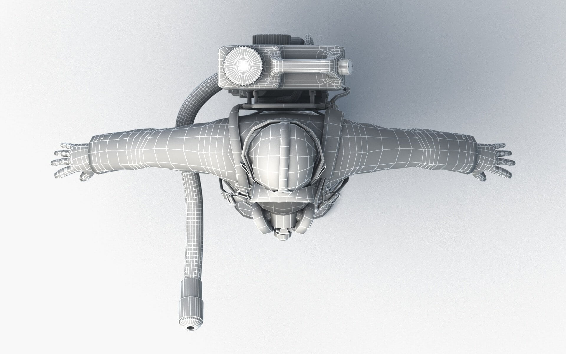 Disinfector Man 0002 - 3D Model by tomoplace