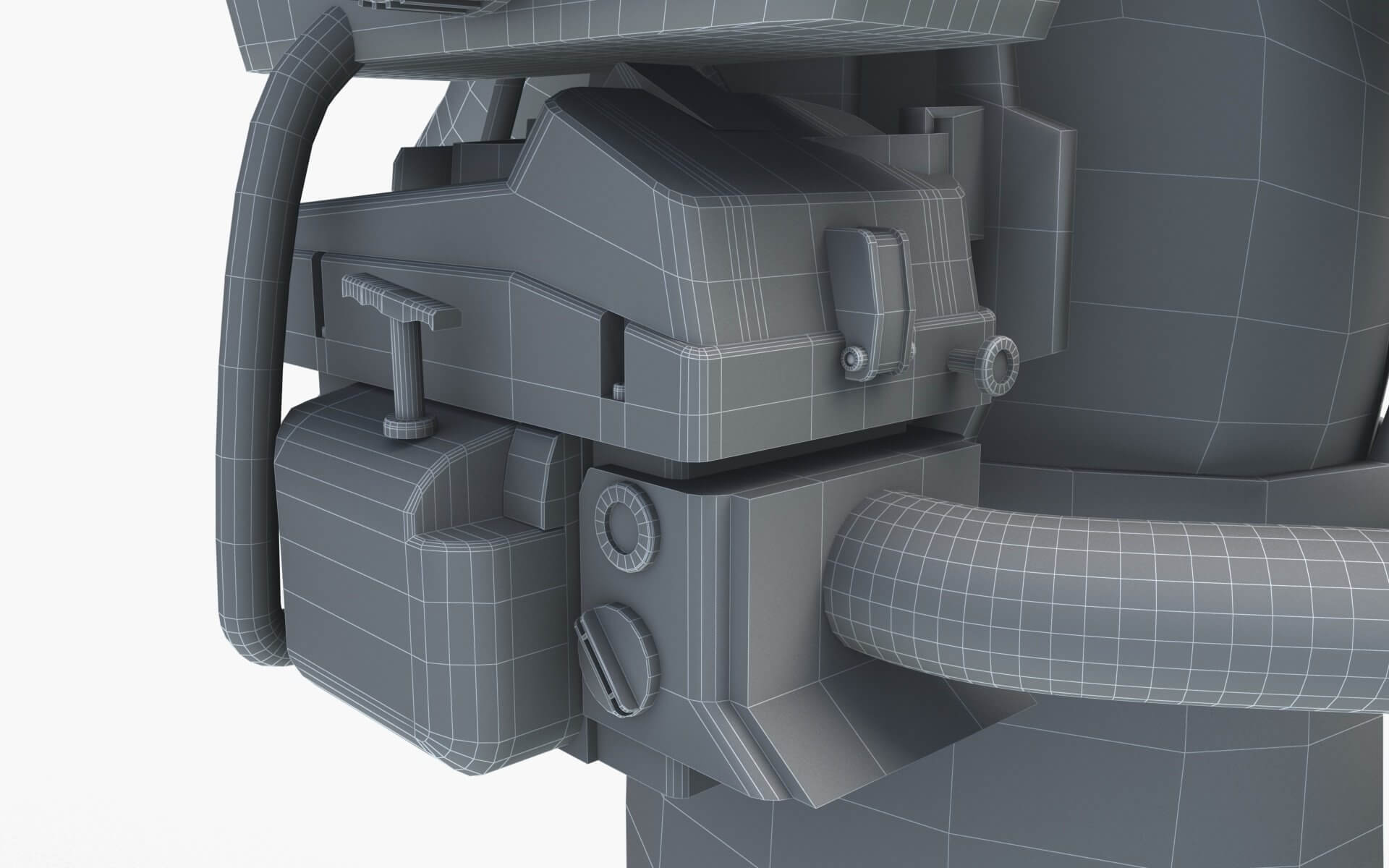 Disinfector Man 0002 - 3D Model by tomoplace