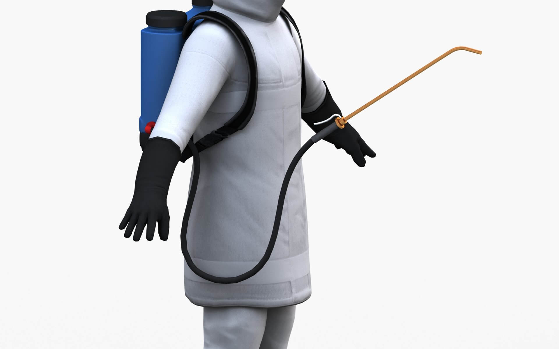 Disinfector Man - 3D Model by tomoplace