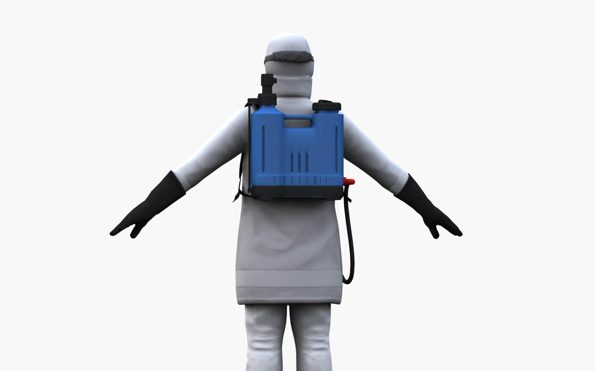 Disinfector Man - 3D Model by tomoplace