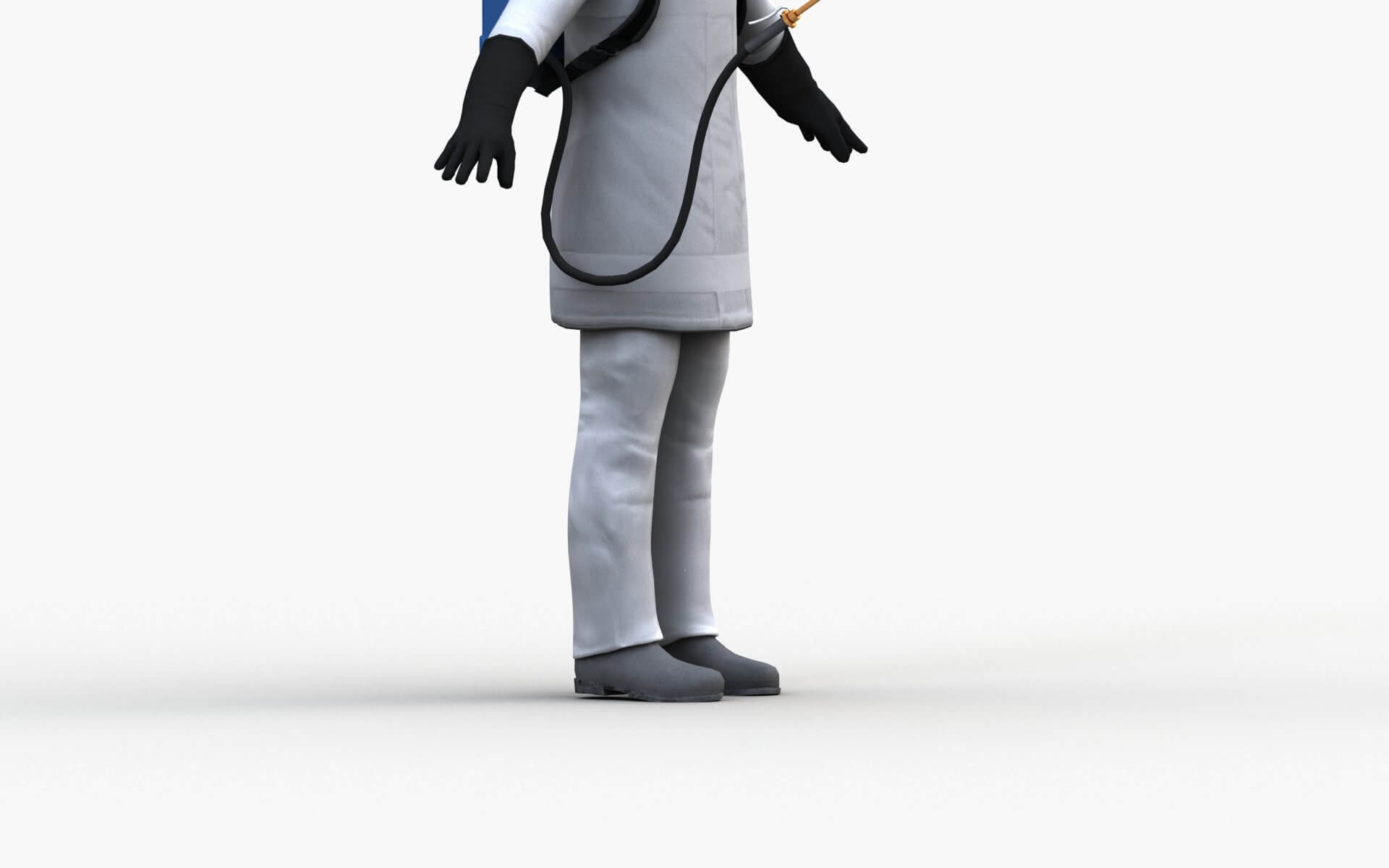 Disinfector Man - 3D Model by tomoplace