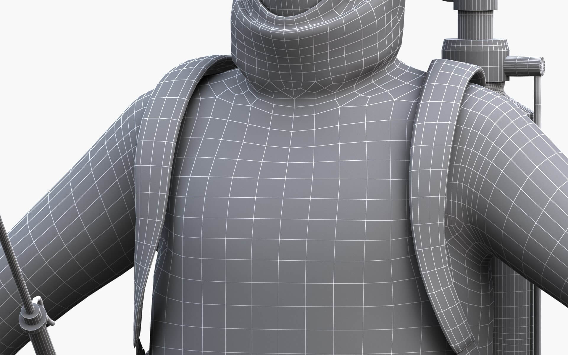 Disinfector Man - 3D Model by tomoplace
