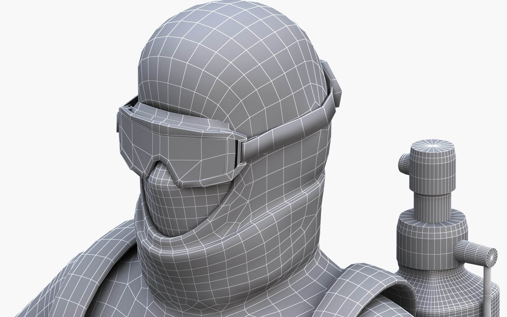 Disinfector Man - 3D Model by tomoplace