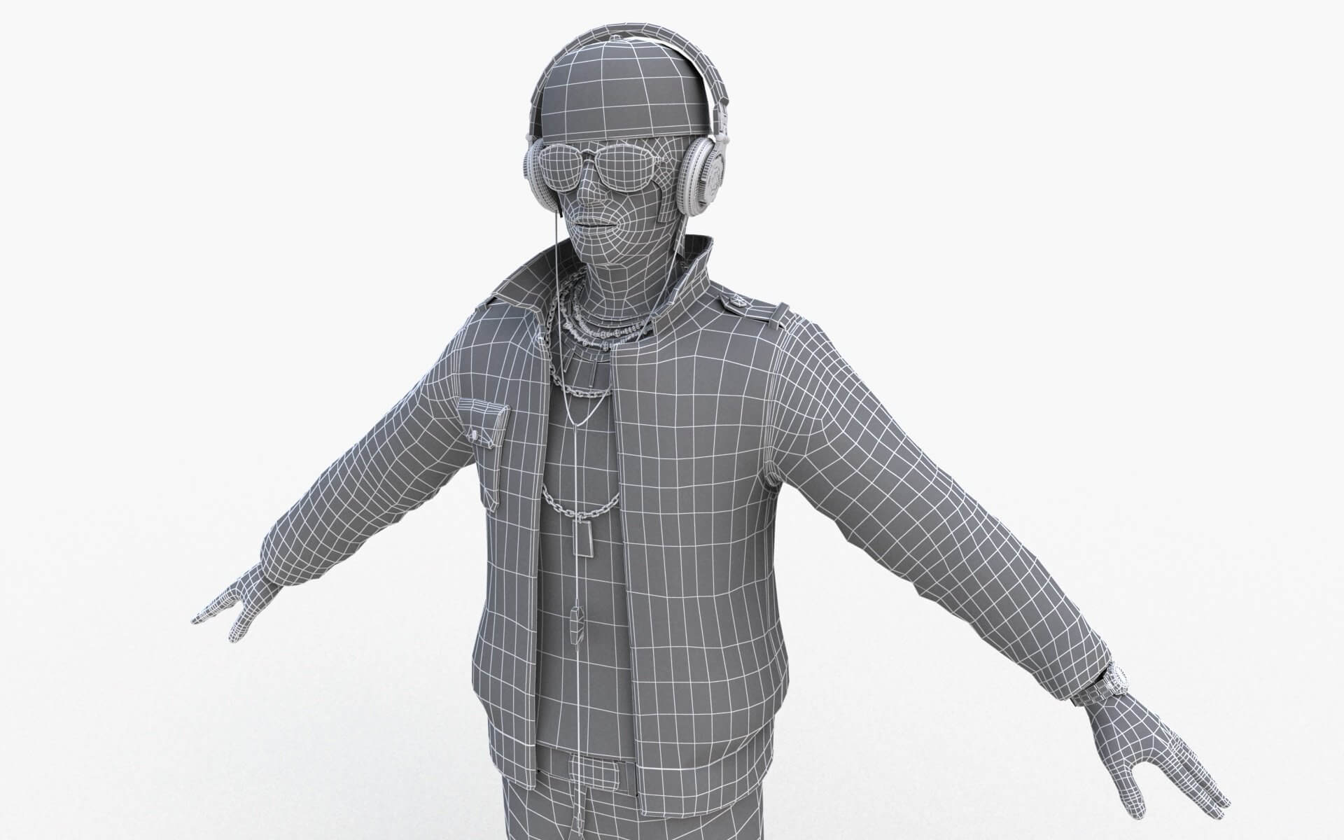 DJ Disc Jockey - 3D Model by tomoplace