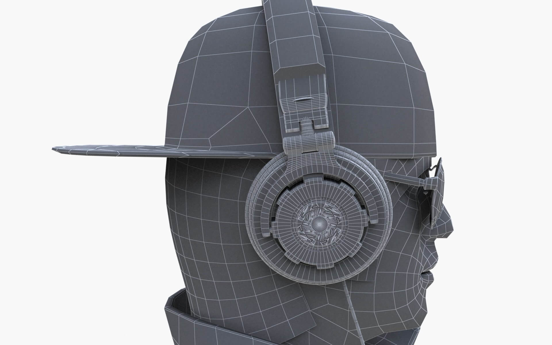 DJ Disc Jockey - 3D Model by tomoplace