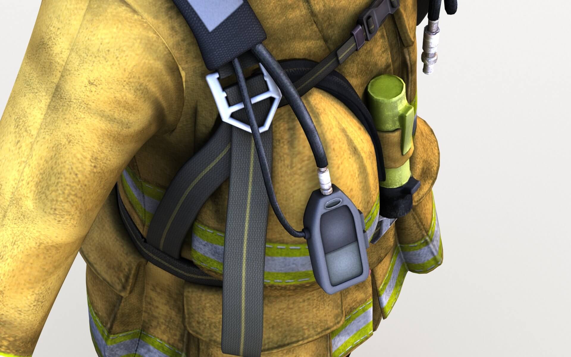Firefighter - 3D Model by tomoplace