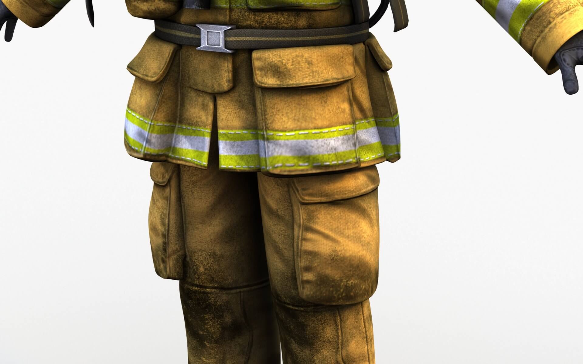 Firefighter - 3D Model by tomoplace