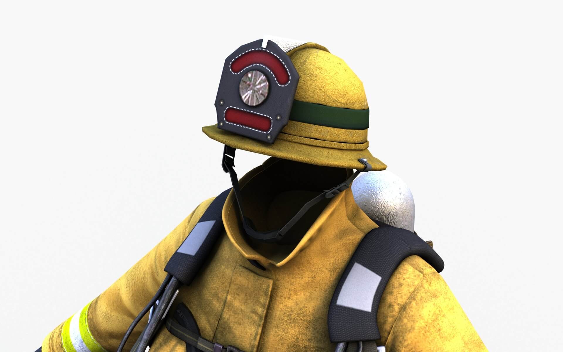 Firefighter - 3D Model by tomoplace