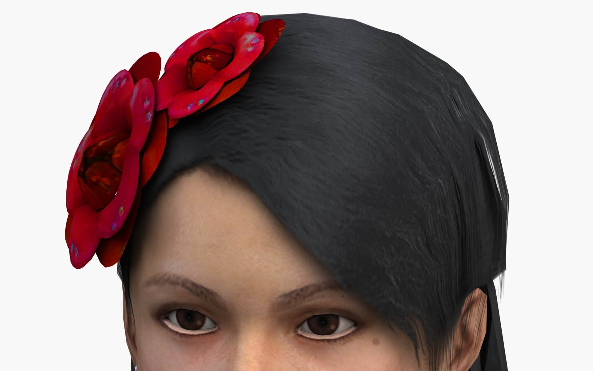 Flamenco Dancer - 3D Model by tomoplace