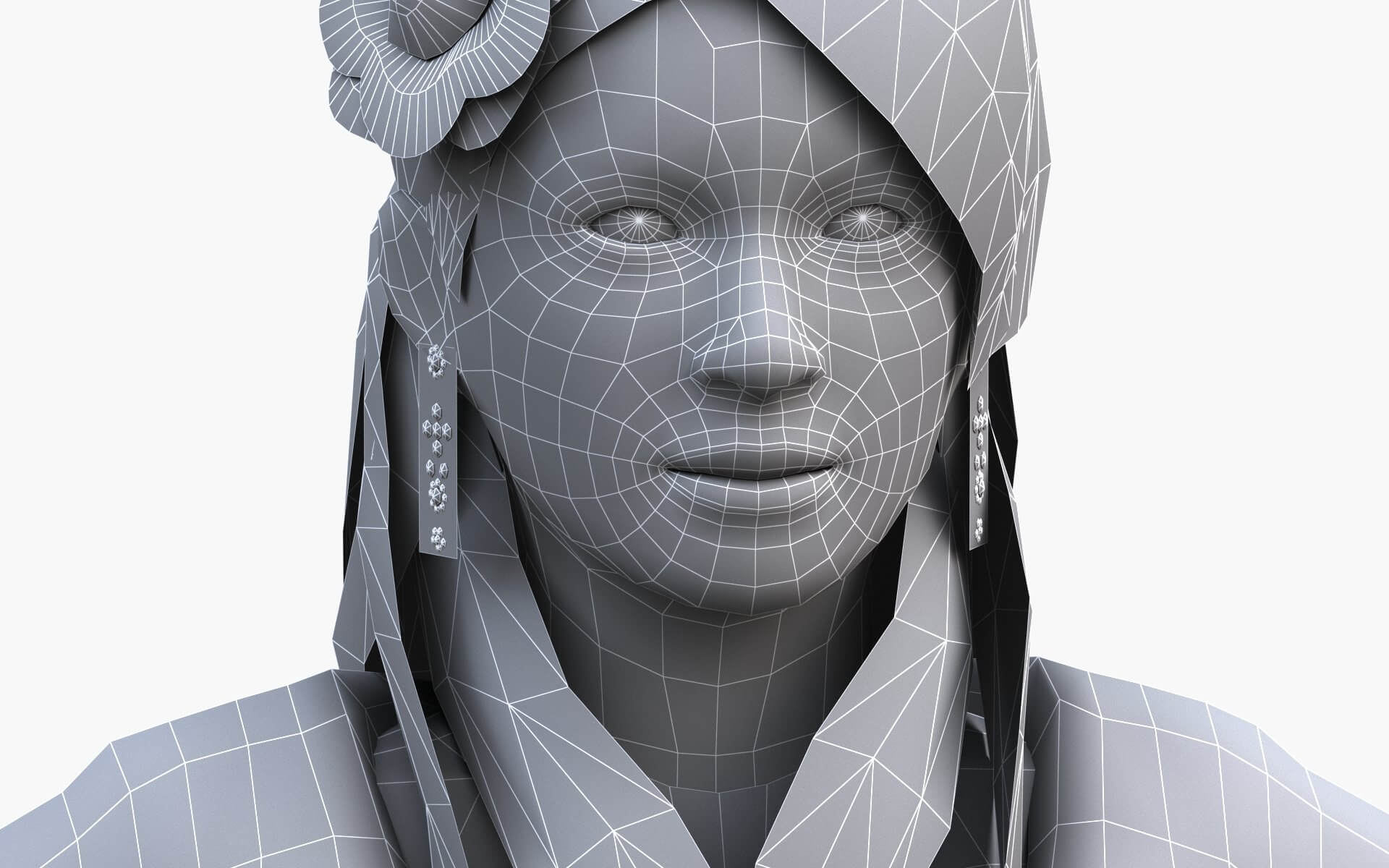 Flamenco Dancer - 3D Model by tomoplace