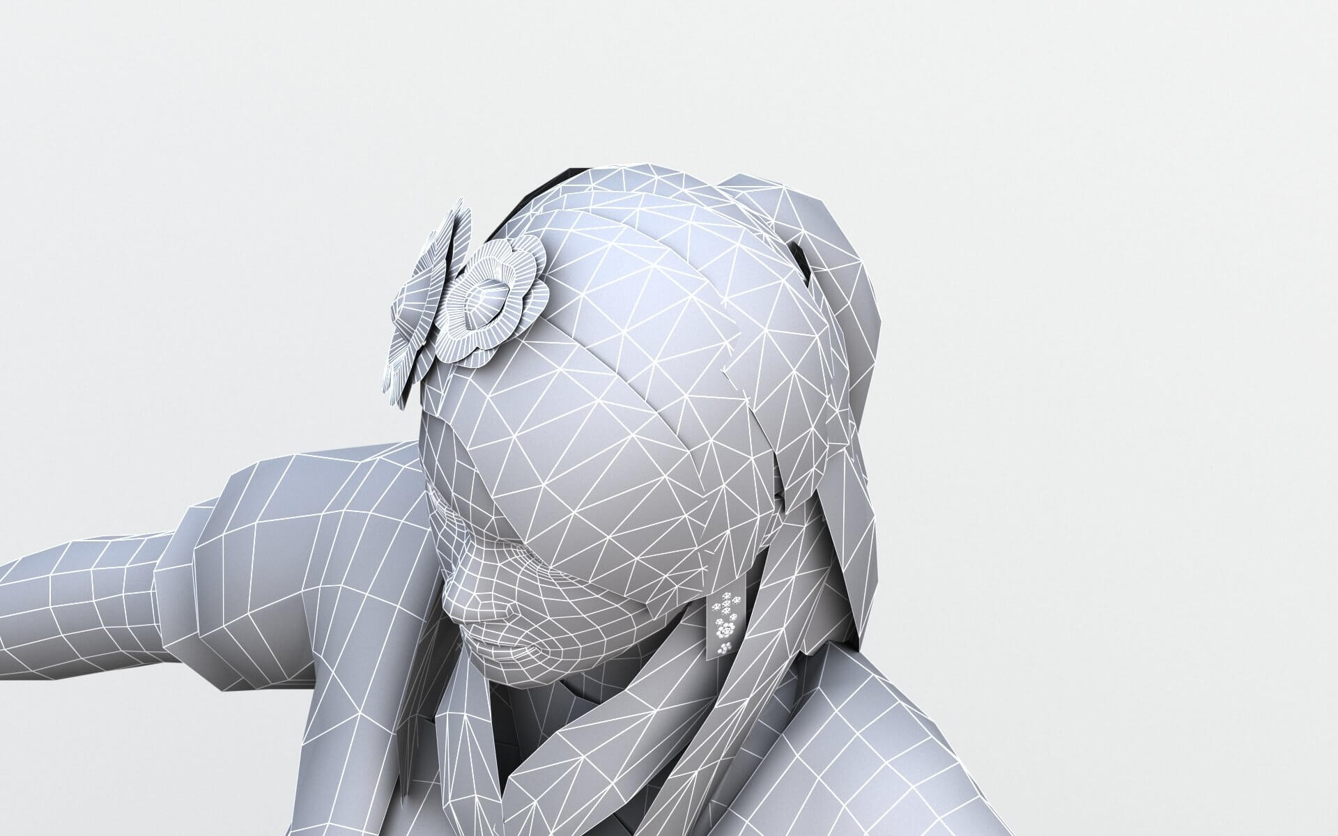 Flamenco Dancer - 3D Model by tomoplace