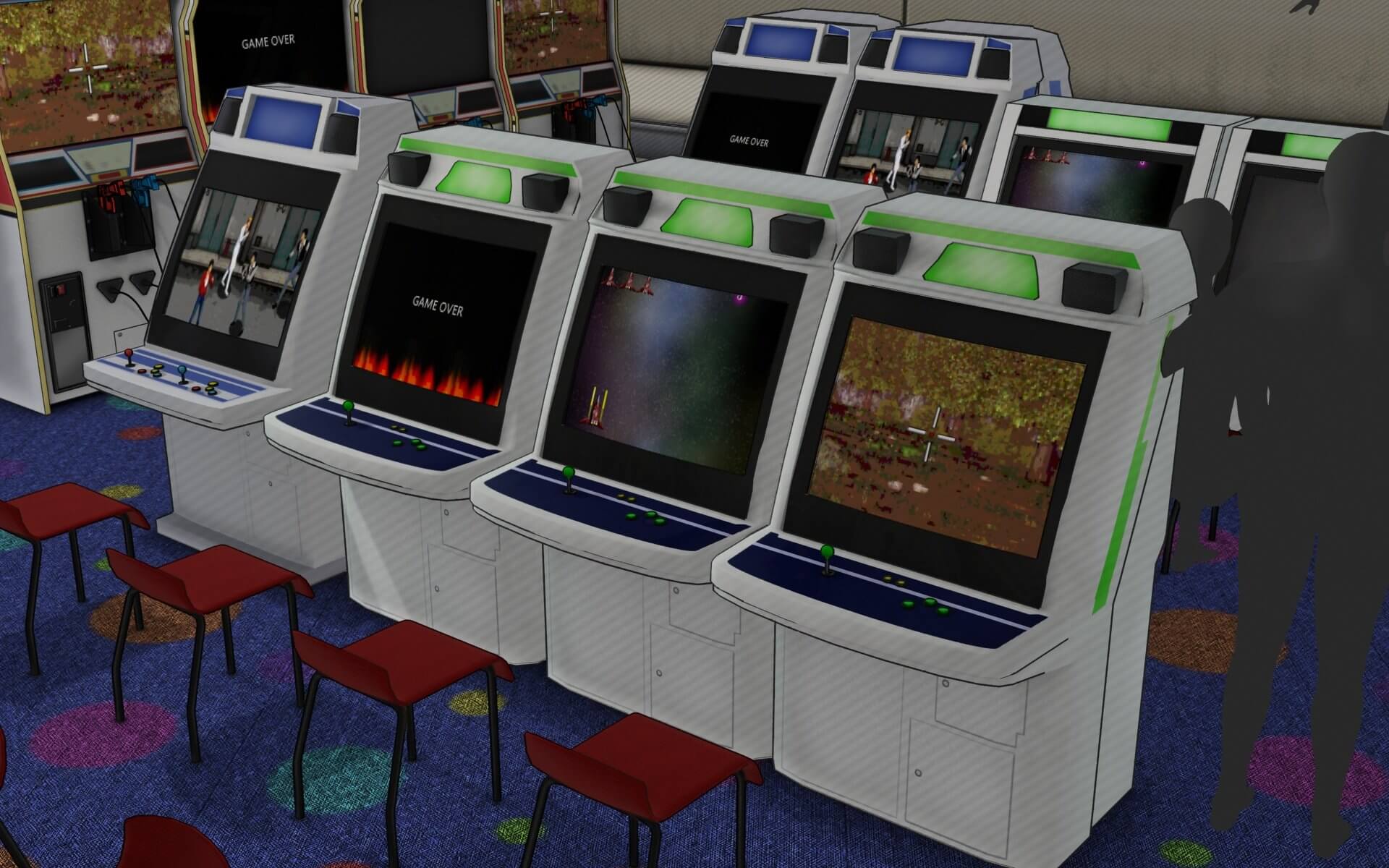 Game Center - 3D Model by tomoplace