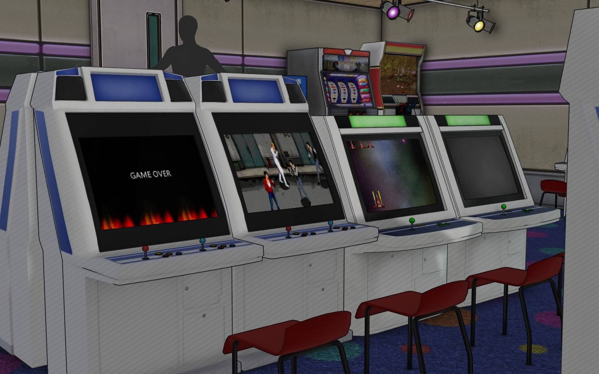 Game Center - 3D Model by tomoplace