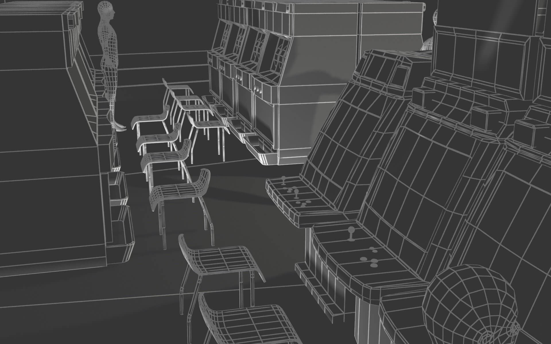 Game Center - 3D Model by tomoplace