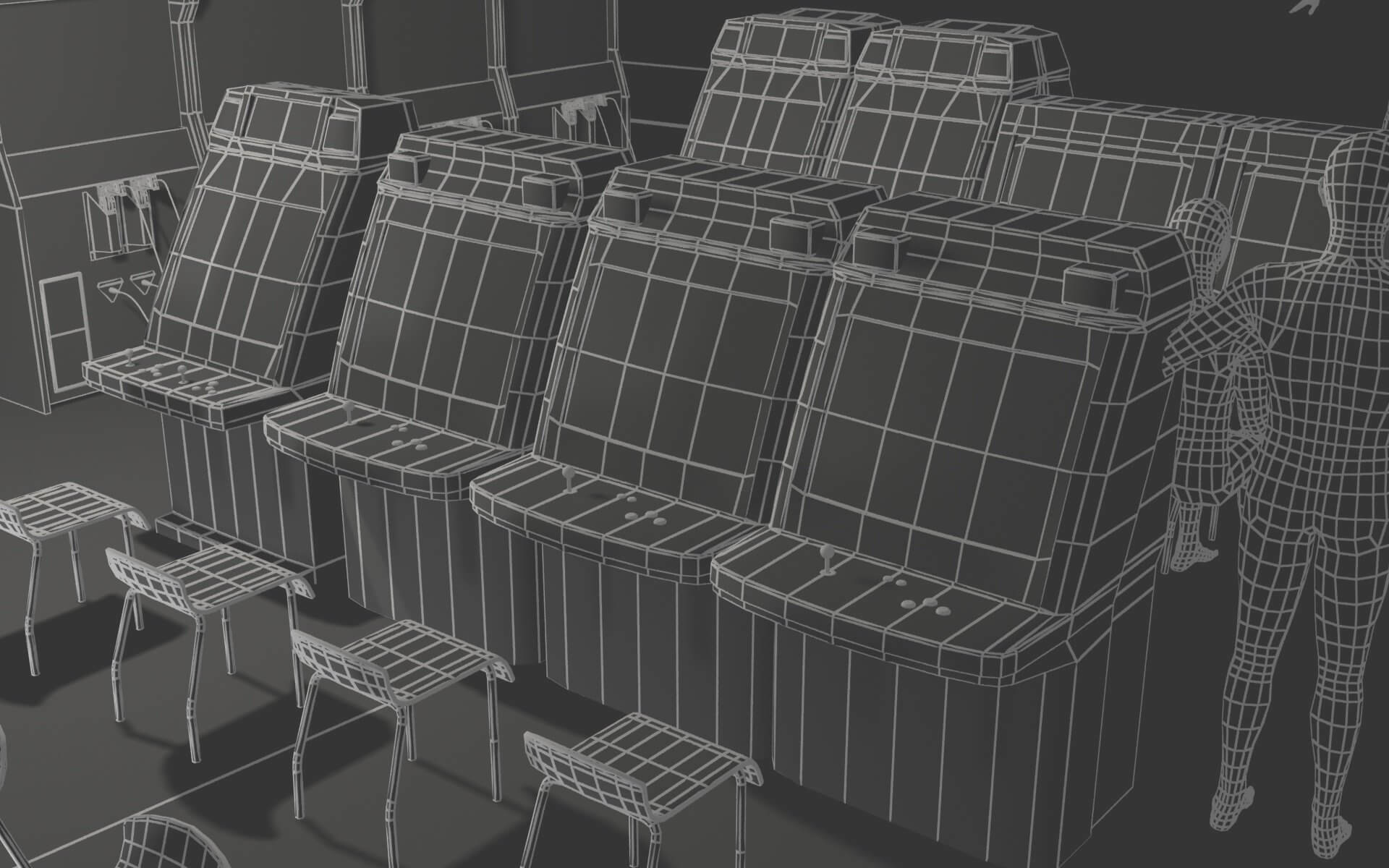 Game Center - 3D Model by tomoplace