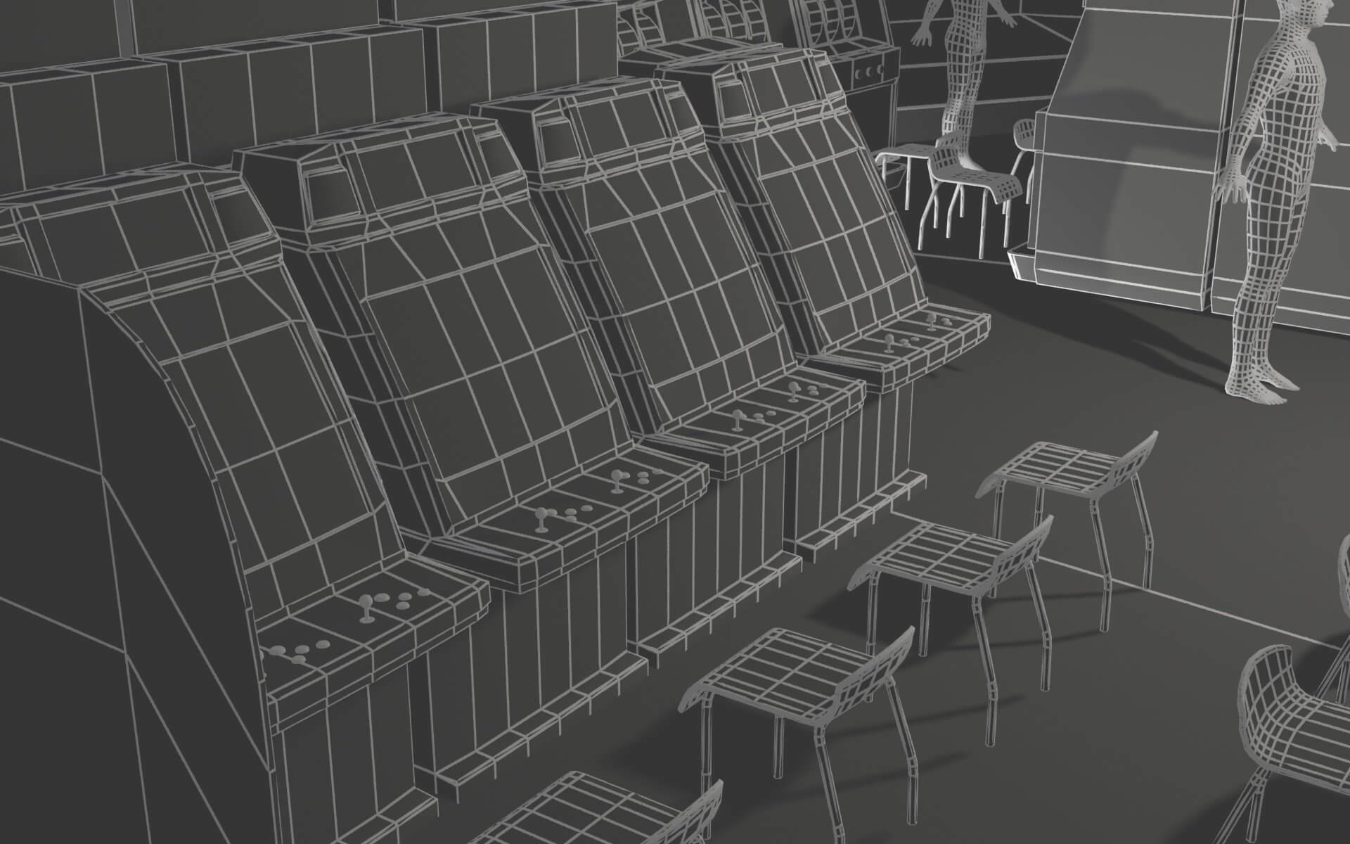 Game Center - 3D Model by tomoplace