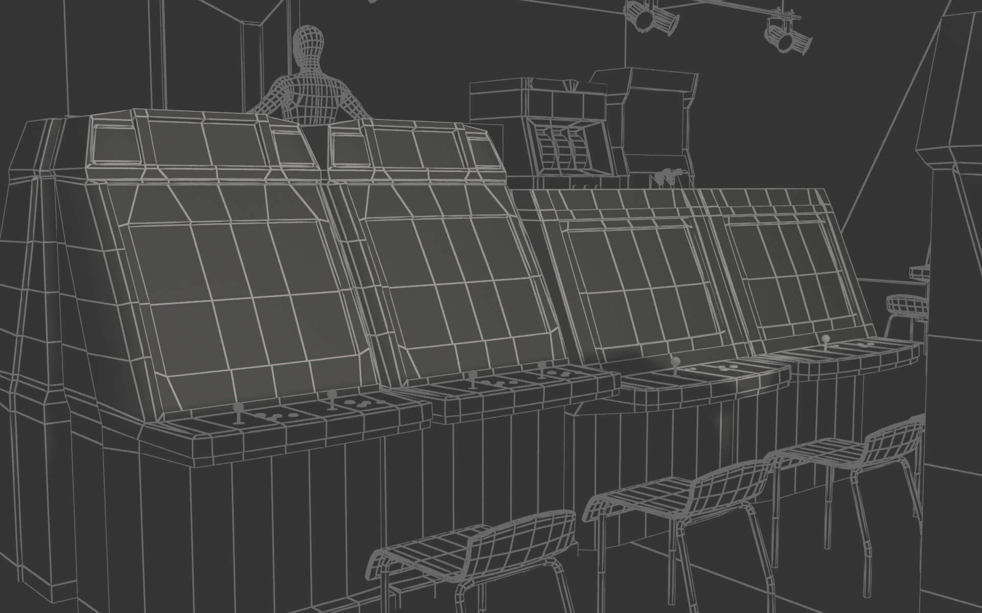 Game Center - 3D Model by tomoplace